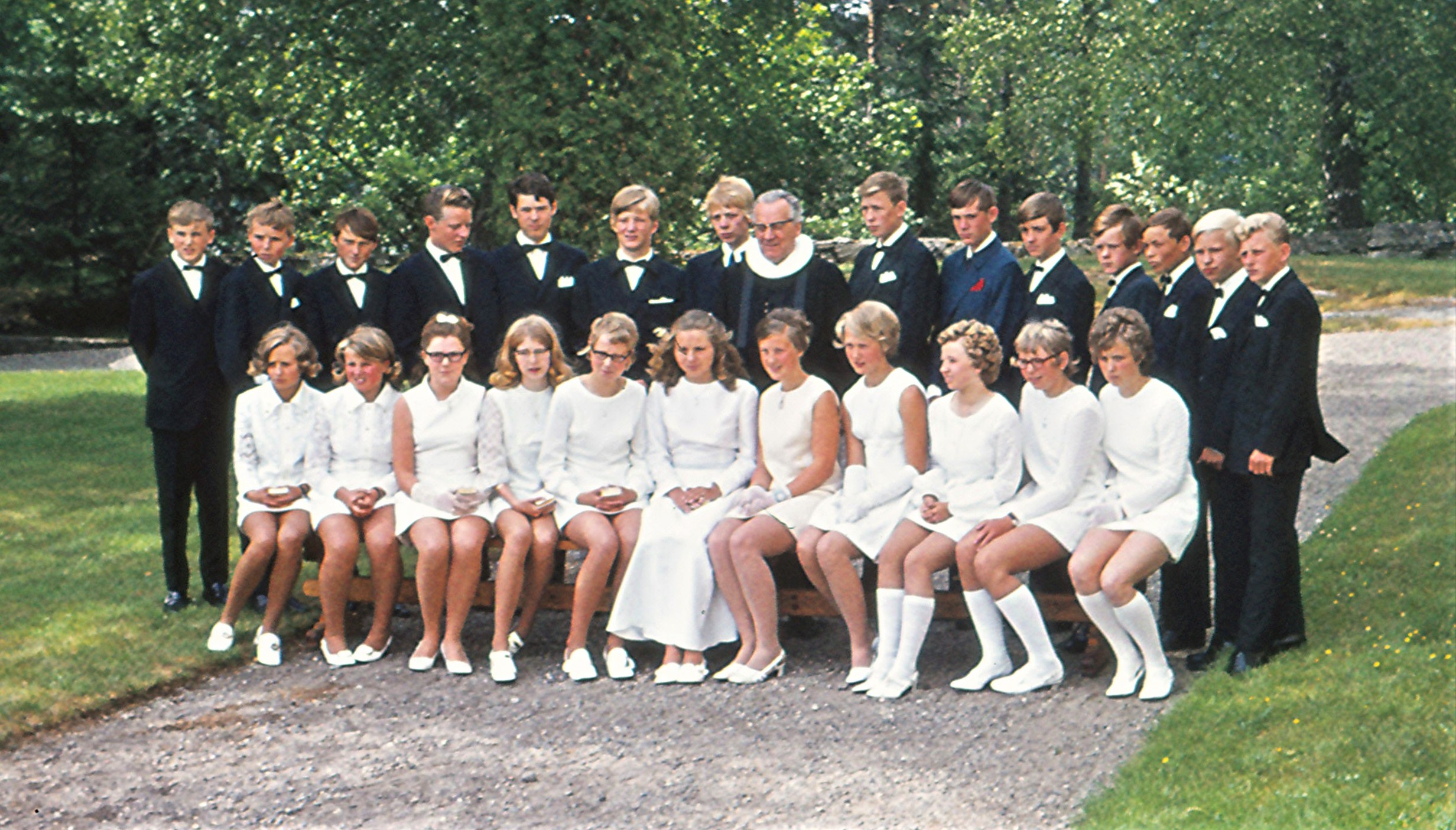 Konfirmantbilde Øymark - Marker kirkelige fellesråd